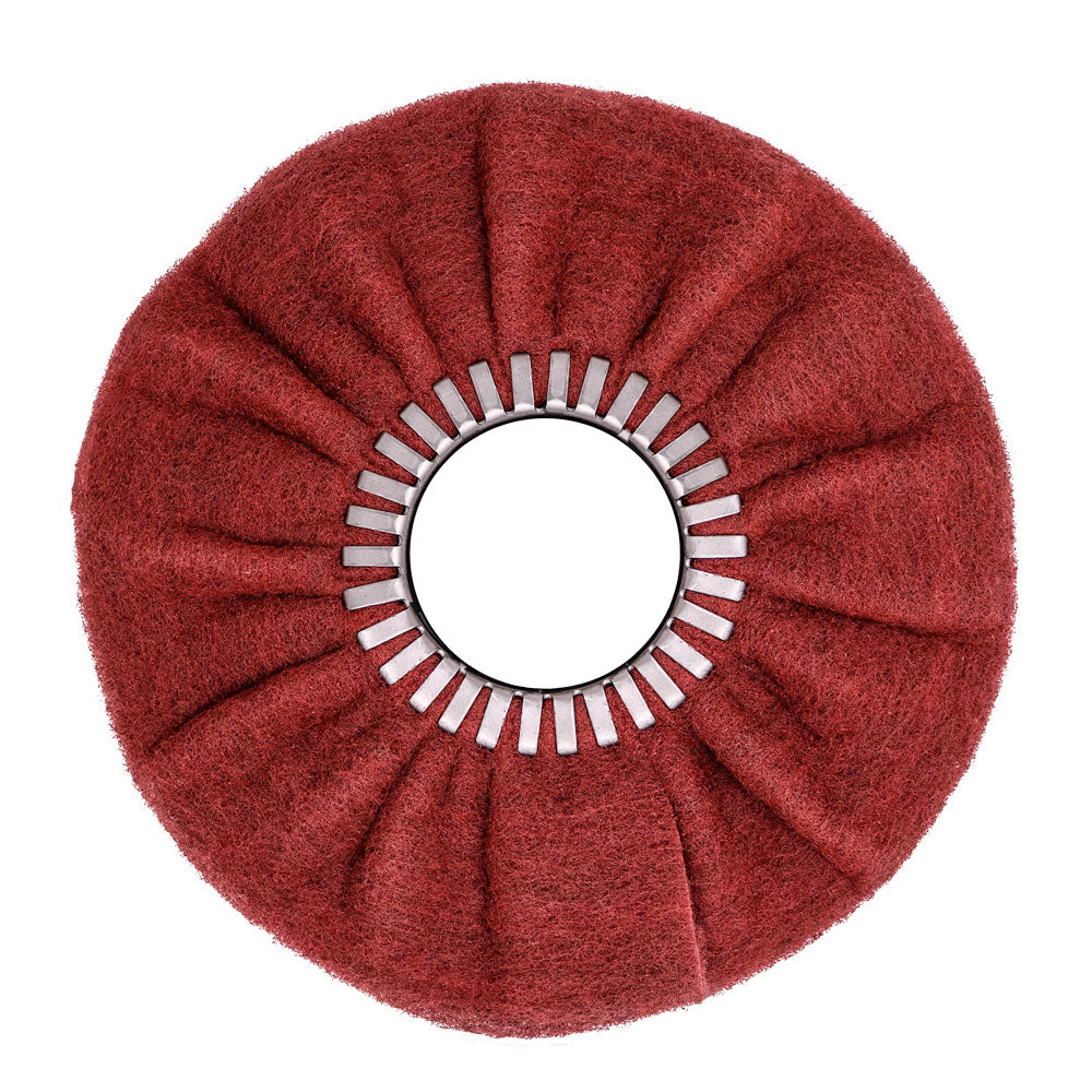 Renegade Satin Airway Buffing Wheel for Angle Grinders - 9" No Center ...