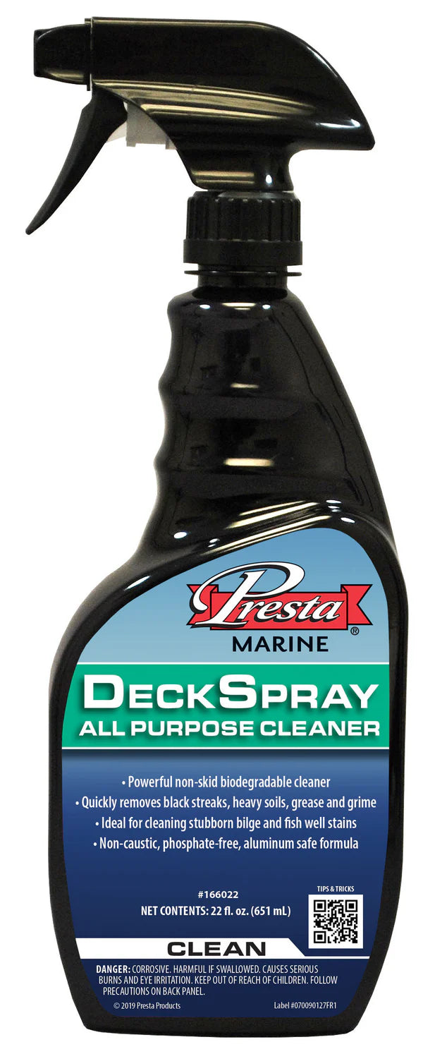 Presta Marine Deck Spray – Carolina Detail Supply