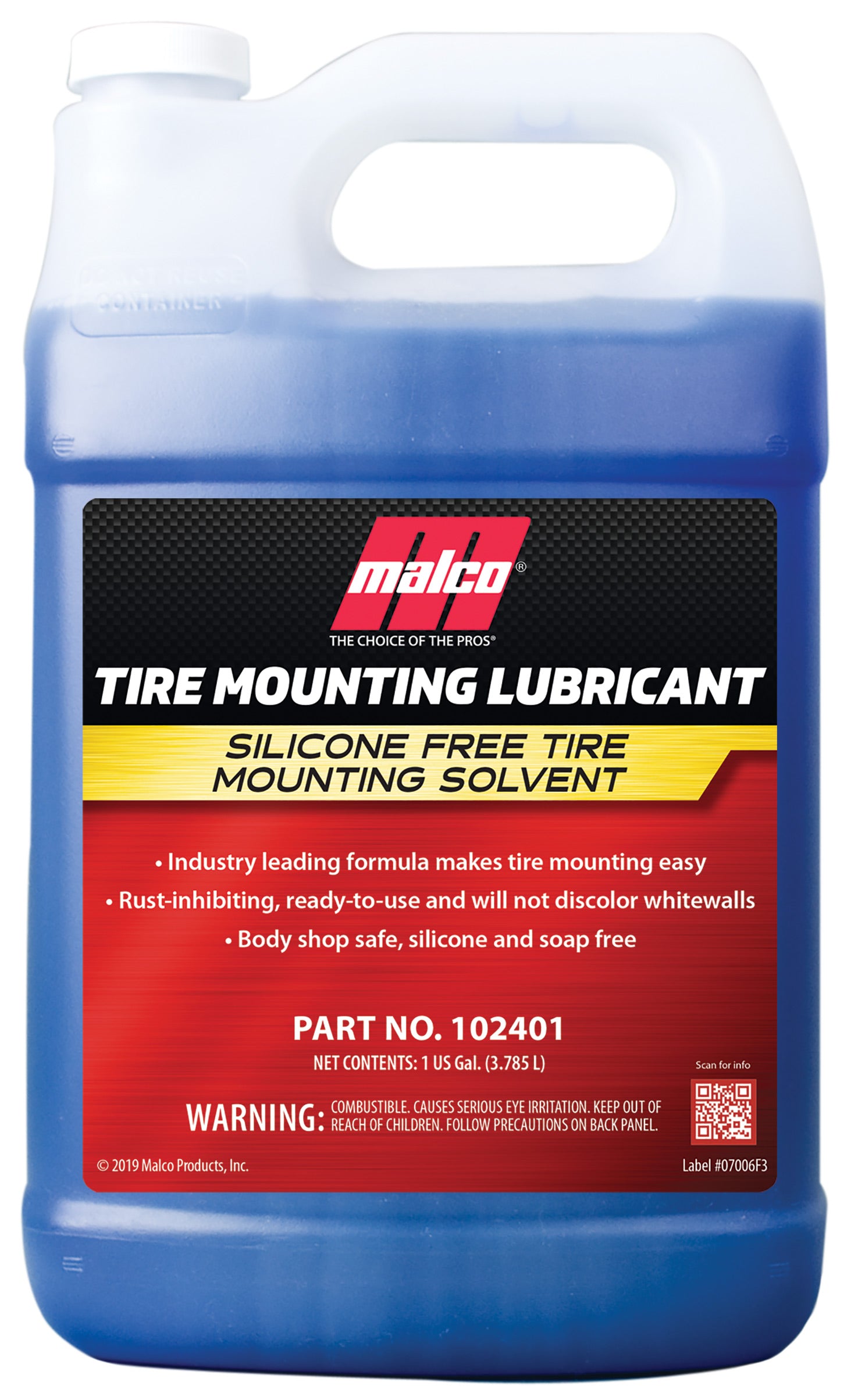Malco Tire Mounting Lubricant – Carolina Detail Supply
