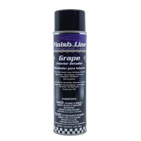 Finish Line Interior Detailer - Grape – Carolina Detail Supply